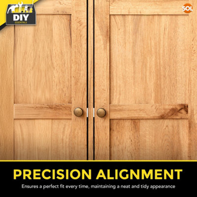 SOL 12 Sets of Cabinet Door Magnets and Fittings, Cupboard Magnetic ...