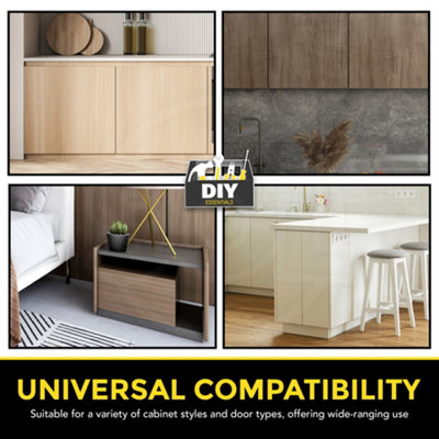 SOL 12 Sets of Cabinet Door Magnets and Fittings, Cupboard Magnetic ...