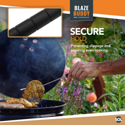 SOL 2pk BBQ Fork Toasting Forks for BBQ, Toasting Marshmallow, Smores ...