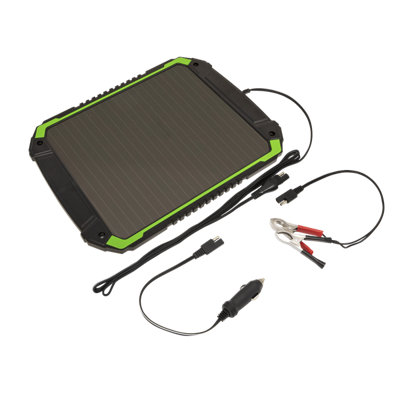 Solar Power Panel 12V/4.8W (Sealey SPP03) | DIY at B&Q