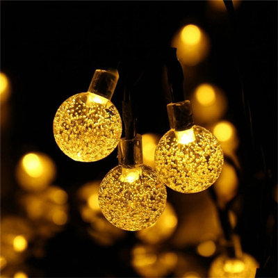 Solar-powered 100 LED Outdoor String lights, Pack of 1
