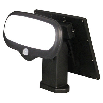 Solar Powered LED Security Light with PIR Motion Sensor - 500 Lumen ...