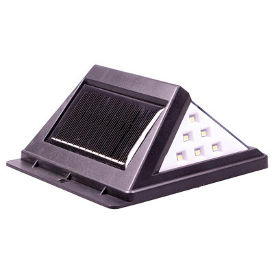 Solar Powered Motion Sensor Wall Security Light - 364 Lumen Outdoor ...