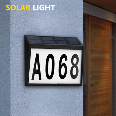 Solar Powered Outdoor Waterproof Plug In Ground LED Street Sign Lights