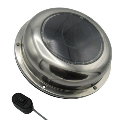 Solar Powered Ventilator Extractor Fan (Exhaust Vent Caravan Roof ...