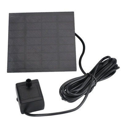 Solar Powered Water Pump Outdoor Fountain Pump for Garden Pond Pool ...