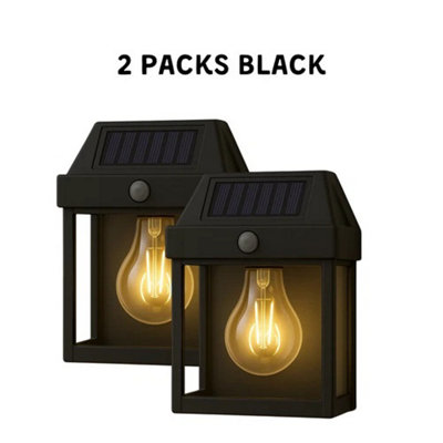 Solar Wall Light with Motion Sensor