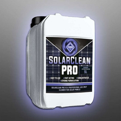 SolarClean Pro 5L - Solar Panel Cleaning Liquid. Powerful Non-Caustic ...
