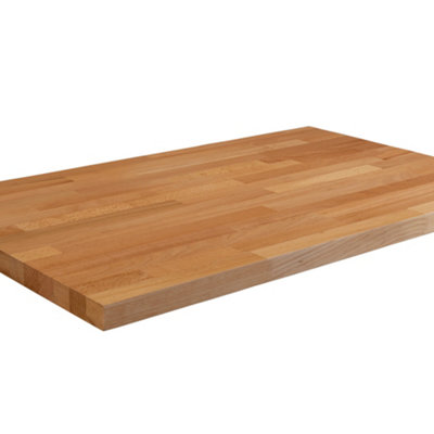 Solid Beech Worktop 3m x 620mm x 38mm - Premium Solid Wood Kitchen ...