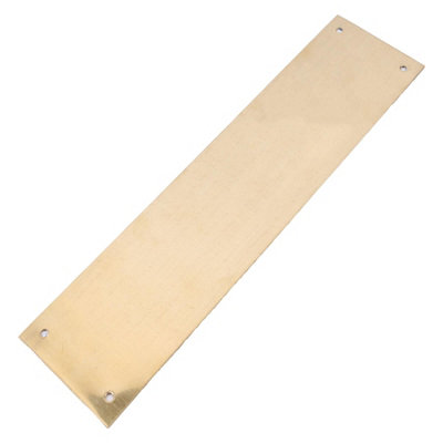 Solid Brass Fingerplate 300Mm x75mm