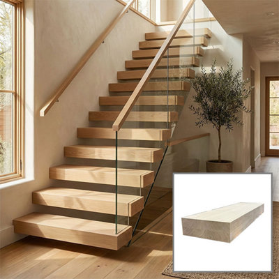 Solid Oak Box Treads UK Manufactured Traditional Products Ltd