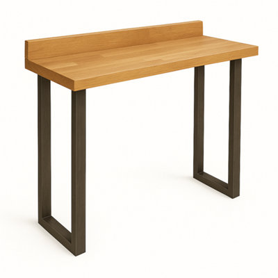 Solid Oak Breakfast Bar - Onyx