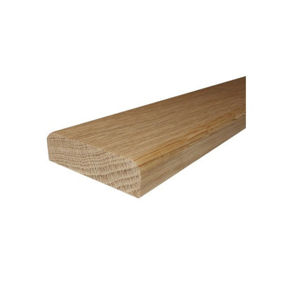 Solid Oak Double Bevelled Threshold - Premium Quality (1.10m Long ...