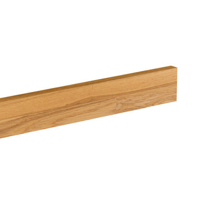 Solid Oak Upstand - 3000mm x 80mm x 18mm - Premium Wood Worktop 3m ...