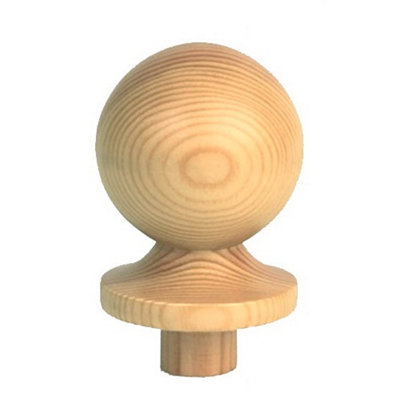 Solid Pine Complete 90mm Georgian Newel Post and 41mm Spindle Kit UK ...