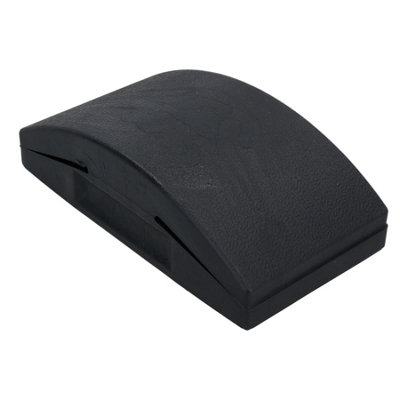 Solid Rubber Hand Sanding Block For Wet + Dry Sandpaper Emery Cloth ...