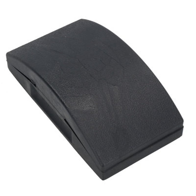 Solid Rubber Hand Sanding Block For Wet + Dry Sandpaper Emery ...
