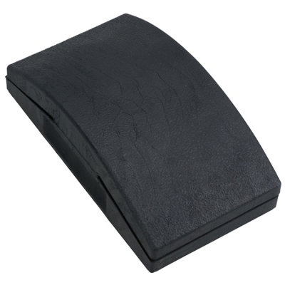 Solid Rubber Sanding Block Wet and Dry Rubbing and Flattering 125mm x 65mm