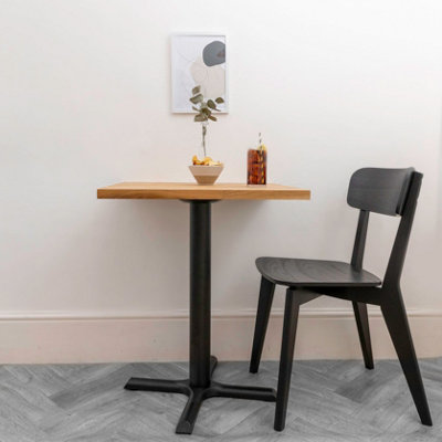 Solid Wood Oak Table Top - 600m x 600mm x 27mm - Top Grade European ...