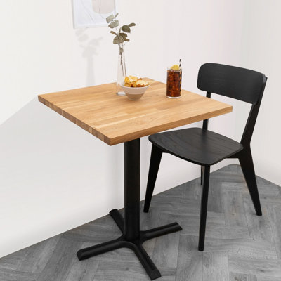 Solid Wood Oak Table Top - 700m x 700mm x 27mm - Top Grade European ...