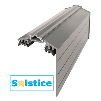 Solstice Capex 50mm Gable End Finishing Profile and Rafter Gasket 3m Grey