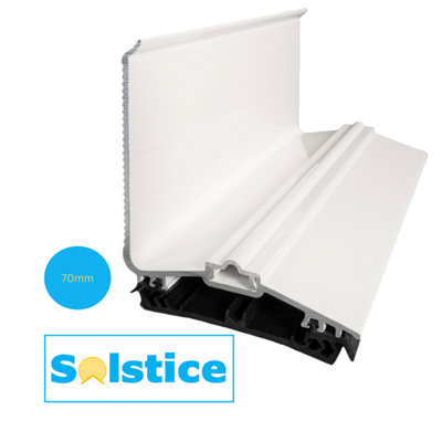 Solstice Capex 70mm Wall Flashing Profile and Rafter Gasket 3m White