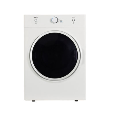 Solt SOLVTD7W - White 7KG Vented Tumble Dryer - C Energy