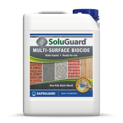 Soluguard Multi Surface Biocide (1 x 5L & Sprayer ) Kit -High Strength ...