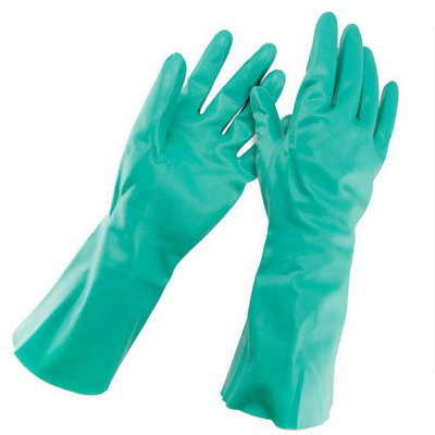Solvent Resistant Safety Gloves Size 9 safety gloves Cat.3 EN388/EN374 ...