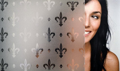 SOLYX Fleur De Lis Patterned Window Film (L) 1M (W) 609MM