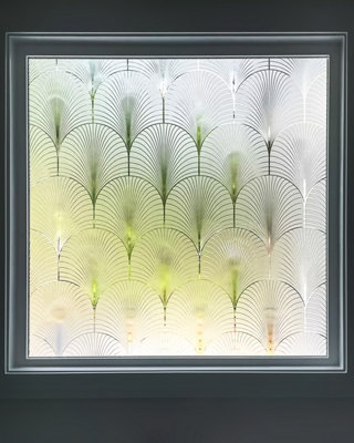 SOLYX Frosted Turrets Textured Window Film (L) 1M (W) 73cm