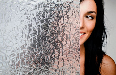 SOLYX Textured Arctic Glass Window Film (L) 1M (W) 685MM