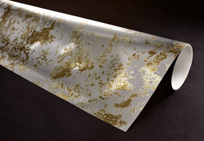 SOLYX VINTAGE GOLD ON SILVER WINDOW FILM (L) 1M (W) 670MM