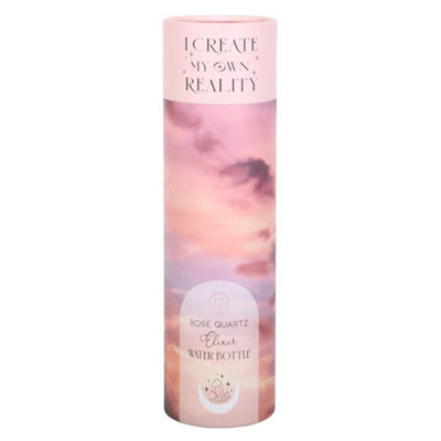 Something Different Create My Own Reality Gl Rose Quartz Water Bottle ...