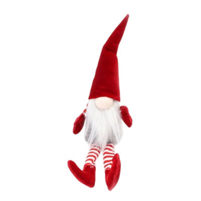 Something Different Dangly Legs Gonk Red/White (70cm x 15cm x 11cm)