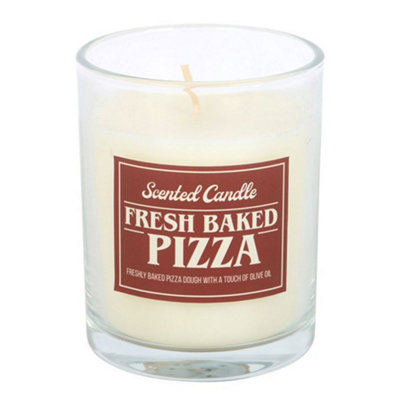 Something Different Fresh Baked Pizza Scented Candle White (One Size)