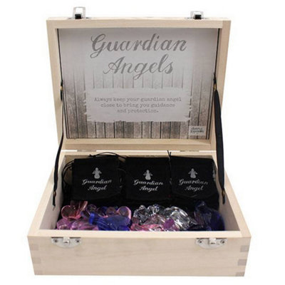 Something Different Gl Guardian Angel Figurines (Box Of 24) May Vary ...