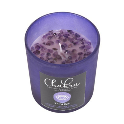 Something Different Lavender Third Eye Chakra Scented Candle Purple ...