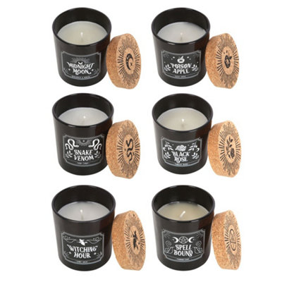 Shop Something Different Midnight Ritual Scented Candle (Pack Of 6 ...