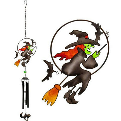 SOMETHING DIFFERENT WITCH WIND CHIME MULTICOLOUR (ONE SIZE)