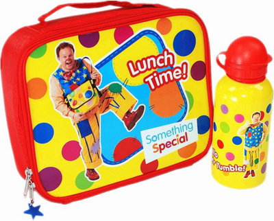 Something Special Mr Tumble Insulated Lunch Bag and Metal Water Bottle Set