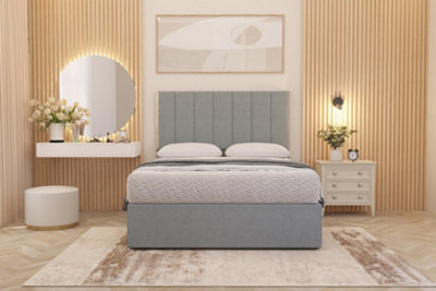 Somnior Austin Divan Bed Set with Midnight Pocket Sprung Mattress and ...