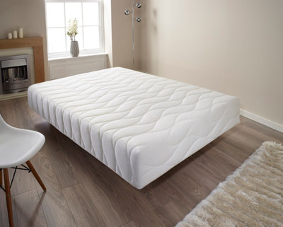 Somnior Quilted Memory Foam Vacuum Roll Packed Mattress - Small Double