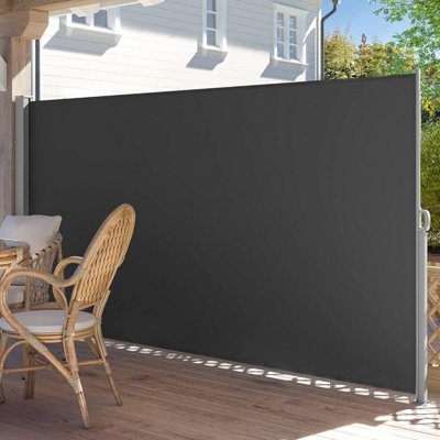 SONGMICS Extendable Sun Blocker, Extra Large, Garden Privacy Shield ...