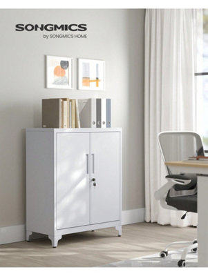SONGMICS File Cabinet, Multipurpose Garage Cabinet, Office Cabinet ...