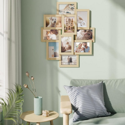 SONGMICS Photo Frame Gallery Set, Wall Picture Display Collection, Home ...