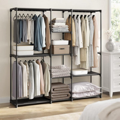 Free standing wardrobe closet store