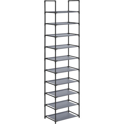 SONGMICS Storage Rack, Multi-Level Shoe Organizer with Durable Frame ...