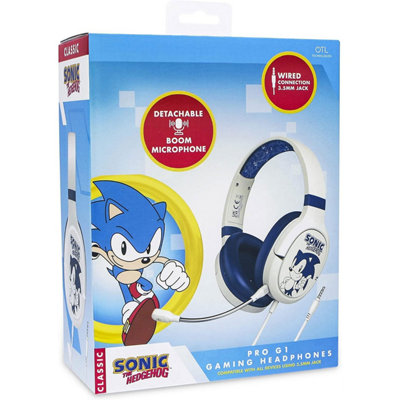 Sonic The Hedgehog Interactive Wired Headphones