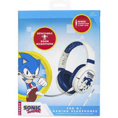 Sonic The Hedgehog Interactive Wired Headphones